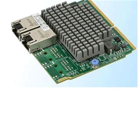 Supermicro Aoc Mtg I2tm Siom 2 Port 10g Rj45 Intel X550 With 1u Bracket