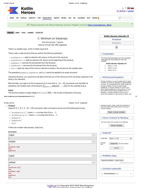Problem 2141c Codeforces Pdf Computer Engineering Computer