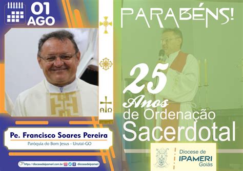 25 anos de Ordenação Sacerdotal do Padre Francisco Soares Pereira
