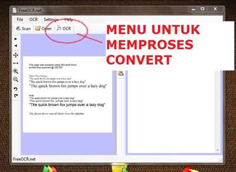 Free OCR Mengubah Hasil Scan Menjadi Teks Tulisan Fariable