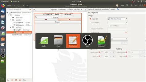 convert rgb image to binary menggunakan open cv phyton youtube