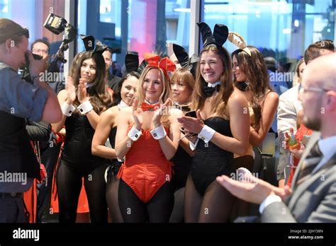 Munich Germany 13th July 2022 Playmates Celebrate At The