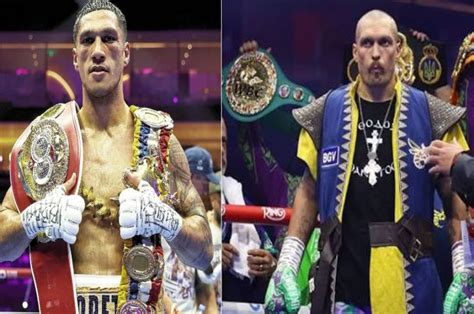 Jai Opetaia Vs Oleksandr Usyk Duel Raja Kelas Penjelajah Vs Raja Kelas