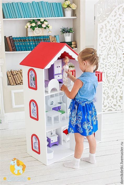 Кукольный дом ручной работы Заказать Кукольный домик Мастерская детских игрушек Сказка