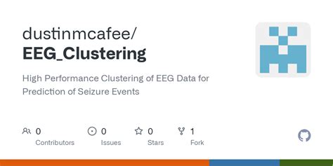github dustinmcafee eeg clustering high performance clustering of