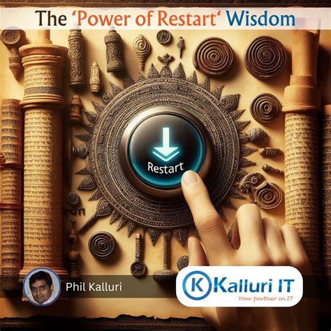 Phil Kalluri On Linkedin Restartmagic Itsecrets 28 Comments