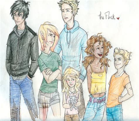 The Flock Percy Jackson And Maximum Ride Fan Art 24261651 Fanpop