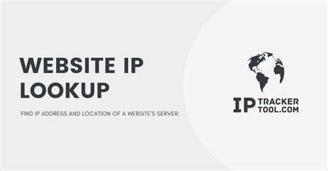 Website IP Address Lookup Domain To IP Find Website IP
