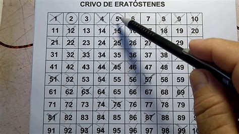 O Que é Crivo De Eratóstenes RETOEDU