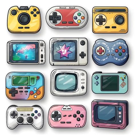 Premium Photo Cartoon Sticker For It Technology Creative Concept For Tech Presentations