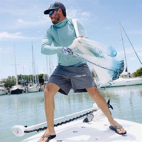 Original Mens Fishing Shorts Long Classic Colors Aftco