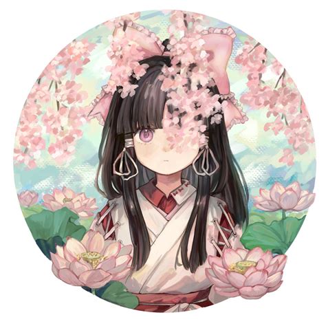 Hakurei Reimu Touhou And More Drawn By Sasami Shiroi Fuwafuwa Danbooru