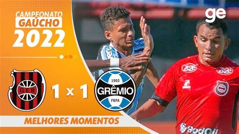 Brasil De Pelotas 1 X 1 GrÊmio Melhores Momentos⚜ Descubra As Melhores