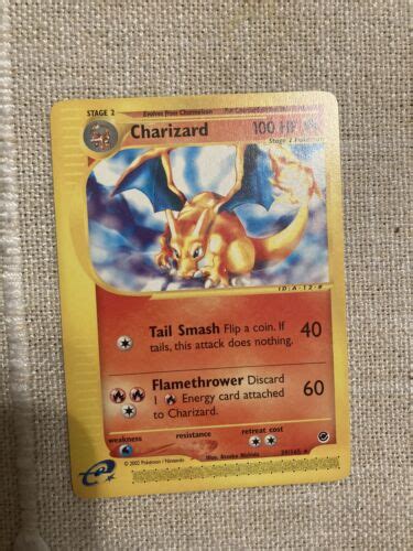 Pokémon TCG Charizard Expedition Base Set 39 165 Regular Rare NM Non