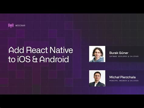 Free Video Adding React Native To Ios And Android Apps Has Never Been