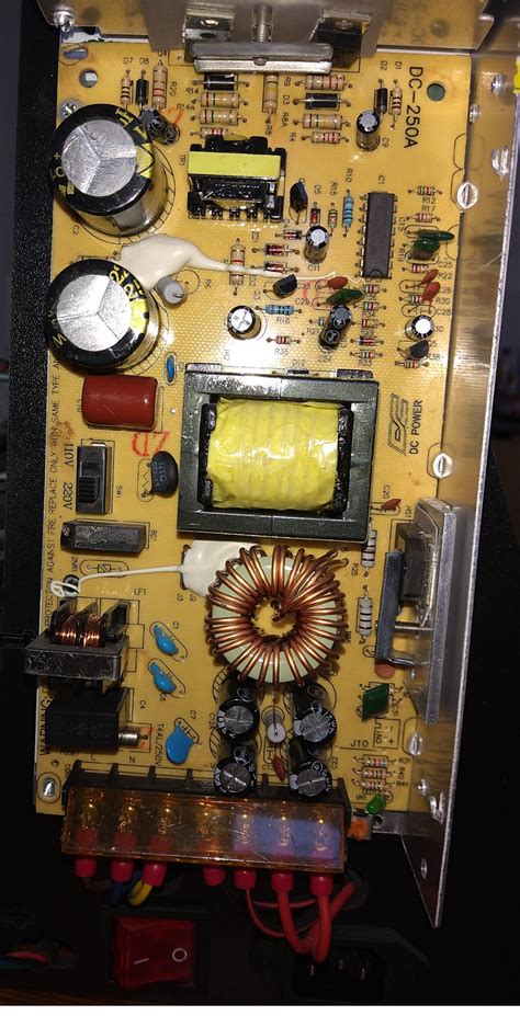 12v Psu Drops To 8v Busted Resistor More Details In Comments Raskelectronics