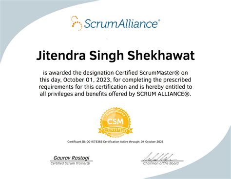 Jitendra Singh Shekhawat On Linkedin Scrum