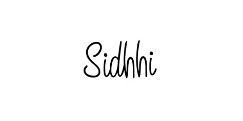 70 Sidhhi Name Signature Style Ideas Exclusive Online Autograph