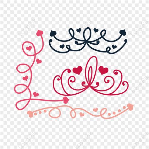 Svg 낭만적 인 사랑 장식 요소 심장 스케치 Png 일러스트 무료 다운로드 Lovepik