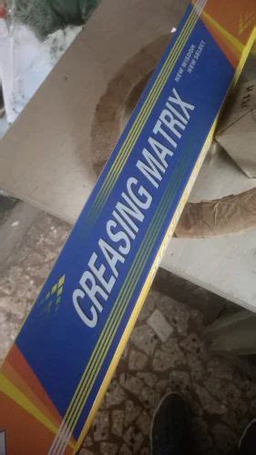 Chinese Creasing Matrix At Rs 1500 Box Creasing Matrix In Mumbai Id