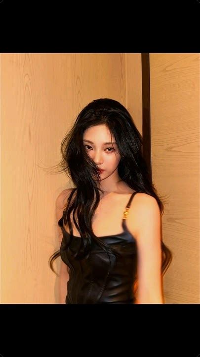 흑발 Style 카즈하 닝닝 Hairstyle Black Shorts Youtube