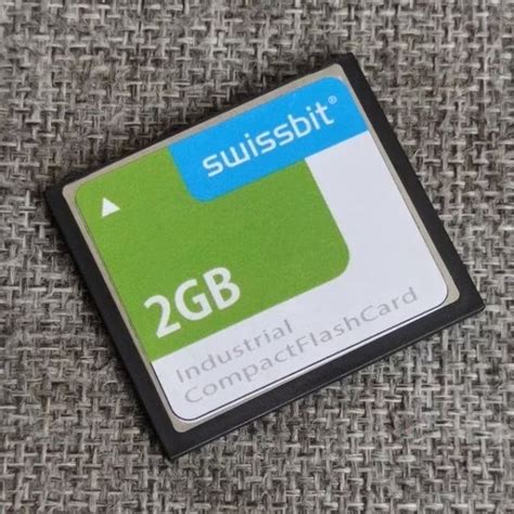 การ ์ ด Cf 2gb Swissbit Memory Compact Flash เกรดอุตสาหกรรม Shopee
