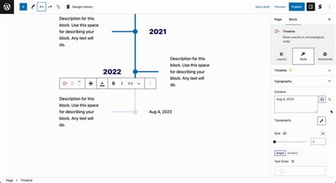 How To Use The Timeline Block Stackable