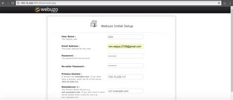 tutorial cara install panel webuzo pada vps ubuntu idcloudhost