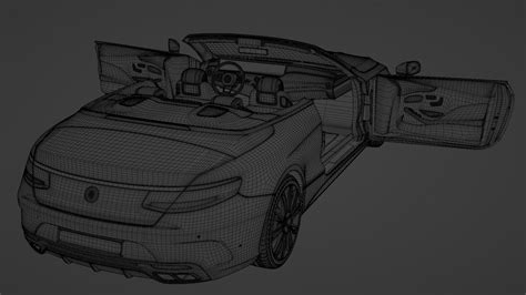 3d Model Convertible Car Turbosquid 2260634