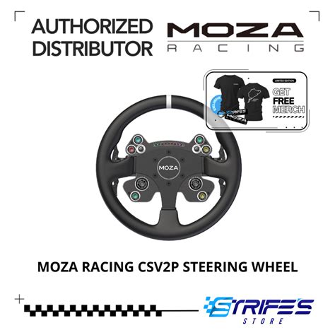 Jual Moza Csv2p Racing Wheel 13 Inch Steering Csv2 Cs V2 V2p No G29