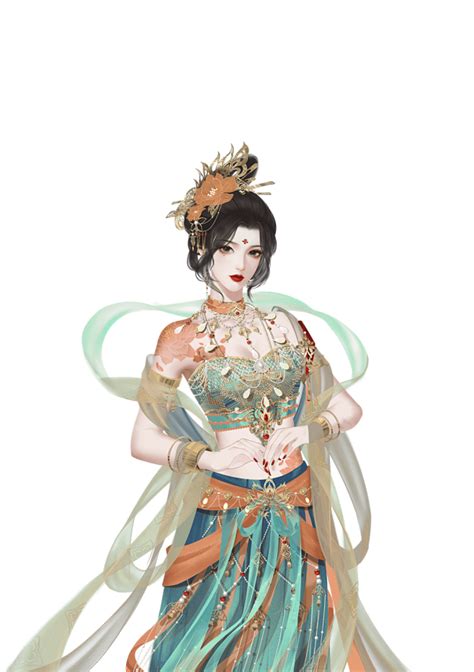 古风立绘女 676png