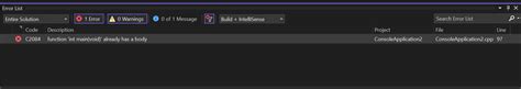 Solved In C Using Visual Studios How Do You Get Rid Of Chegg