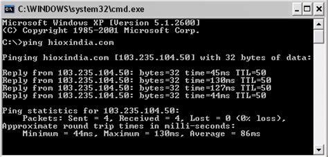 How To Ping A Website