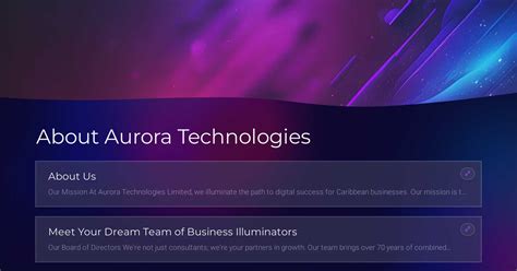 About Aurora Technologies
