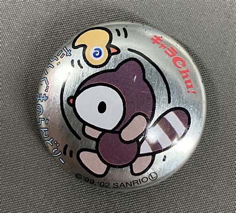 サンリオ キャラChu 缶バッジ たらいぐまのらんどりー 2002年 ありある まんだらけ MANDARAKE