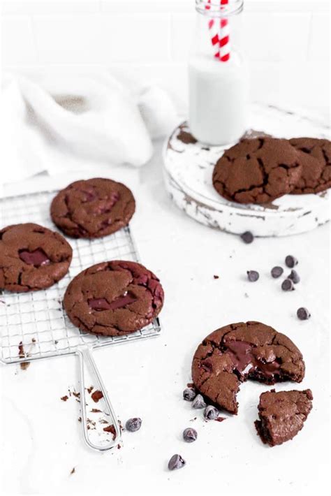 Vegan Double Chocolate Cookies