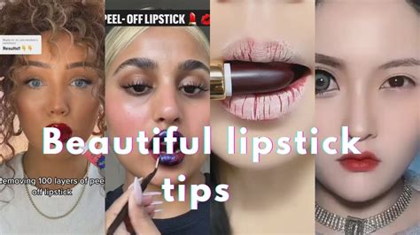 Lipstick Tutorial Simple Lipstick Video Lipstick Makeup YouTube