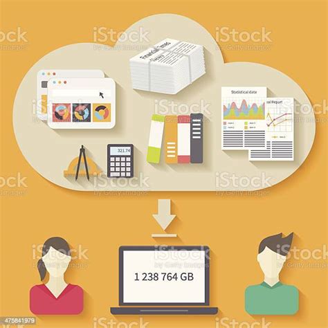 E러닝 컨셉입니다 개념에 대한 스톡 벡터 아트 및 기타 이미지 개념 개념과 주제 계산기 Istock