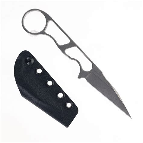 Toor Knives Jank Shank Slate Stonewash Fixed Blade Slate