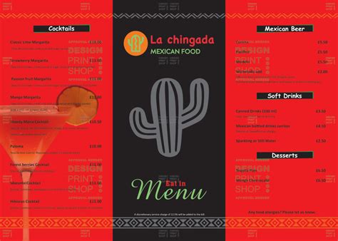 Menù completo e carta La Chingada a Londra TheFork