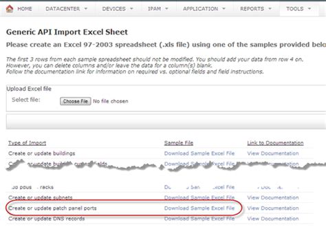 Patch Panel Documentation Template Excel Paymentspassa