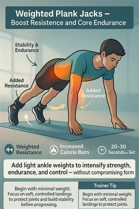 Plank Jacks Exercise Burn Calories And Strengthen Your Core