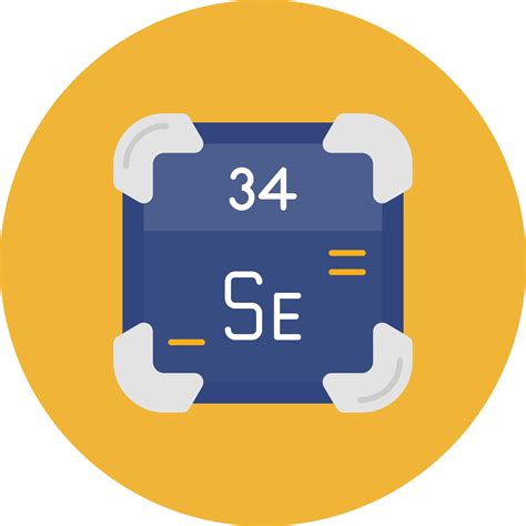 Selenium Flat Circle Icon 37141705 Vector Art At Vecteezy