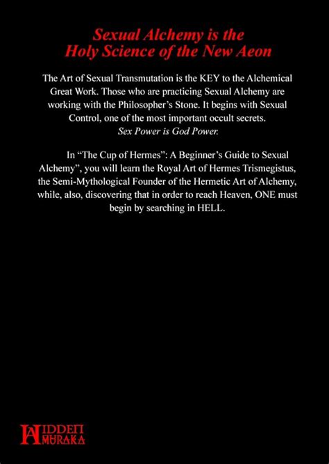 The Cup Of Hermes A Beginner S Guide To Sexual Alchemy DIGITAL Etsy