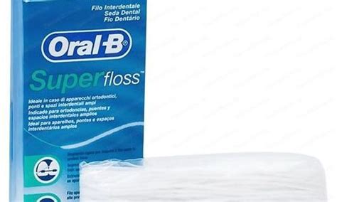 Конци за зъби Super Floss Oral B конец за брекети Promomarket Oferta Bg