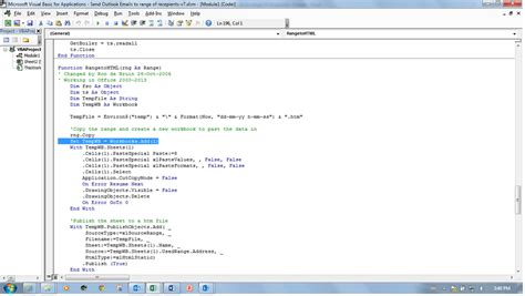 A Excel Macro Working Fine In Excel 2010 Now Does Not Work In Excel
