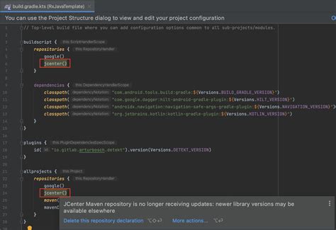 Replace Deprecated `jcenter` With `maven` · Issue 155 · Nimblehq
