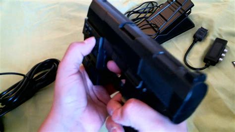 Pistola Logic3 Para Ps1 Y Ps2 Con Recoil Y Laser Youtube