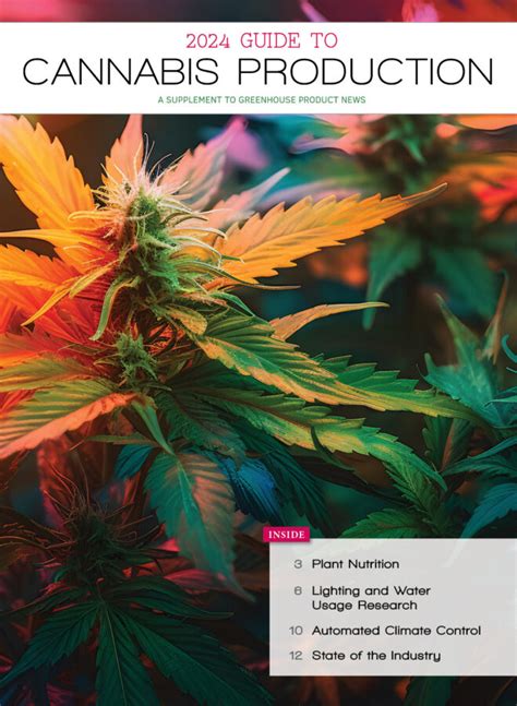 2024 Guide To Cannabis Production Greenhouse Product News