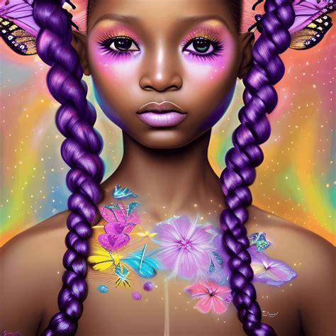 Fantasy Butterfly Goddess Graphic Creative Fabrica